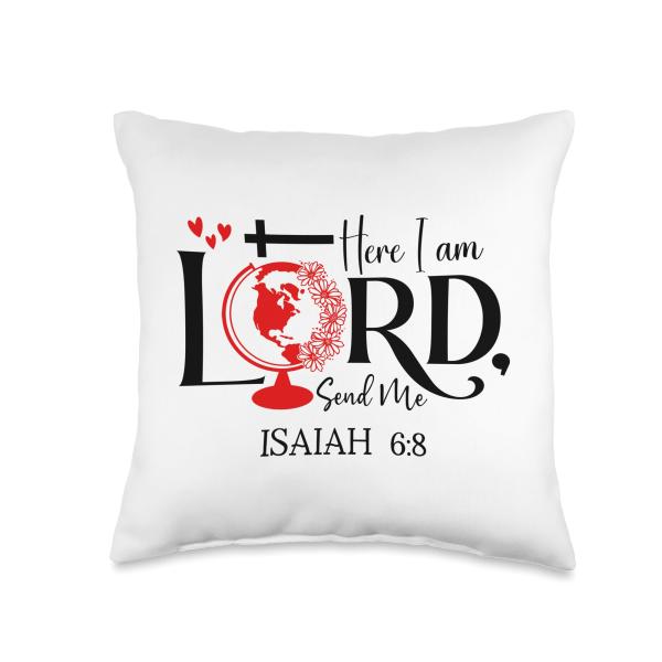 ・Isaiah 6 8 here I am Lord send me a sign.Here I am lord send me a message.Isaiah 6:8 gifts.Christian faith based gifts ...
