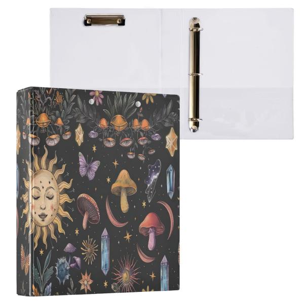 ・LARGE CAPACITY: Our 3 ring binder measures 12.4 x 10.63 x 2.36 in/31.5 x 27 x 6cm. Each binder holds up to 200 sheets o...