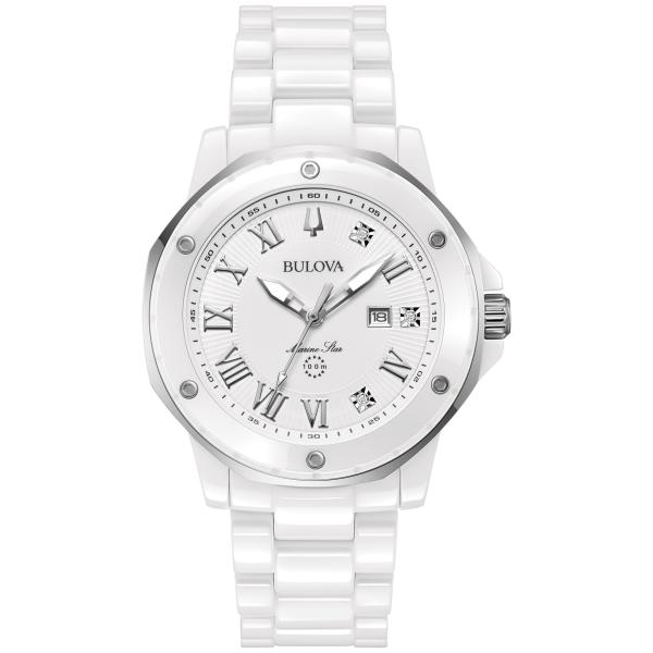 ・Capture the bright, spirited rhythm of Marc Anthony's iconic music with this all-new Bulova ladies' timepiece, crafted ...