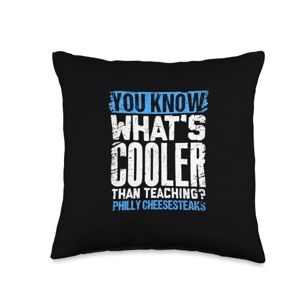 ・Show off your love for Philly cheesesteaks while sharing a laugh about teaching. This is perfect for those who enjoy bl...