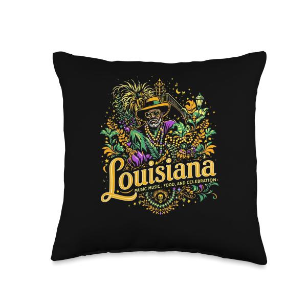・This design captures the essence of Louisiana's energetic atmosphere, making it a perfect addition to any collection. T...