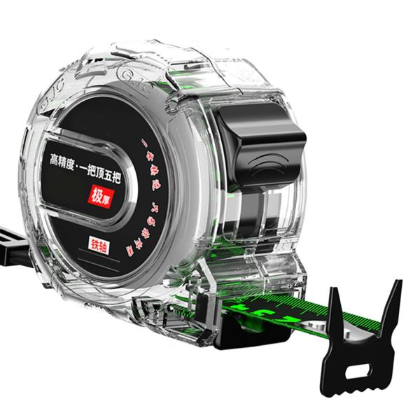 ・Electroplated Stainless Steel Material: This woodworking ruler features electroplated stainless steel material, which p...