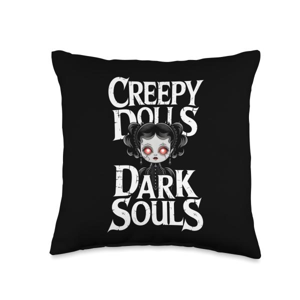 ・Ideal for fans of horror, gothic culture, dark arts, creepy dolls, vintage horror, haunted themes, dark fantasy and col...