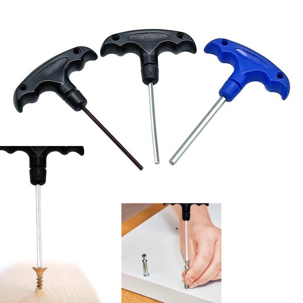 ・the convenience of hard to reach screws with our Extended T Handle Hexagon Key, suitable for tightening and loosening.・...