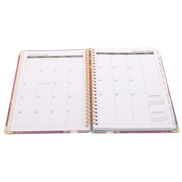 ・Spiral notebook for planning:the notebook features an exquisite cover, giving it a fashionable and elegant appearance,n...