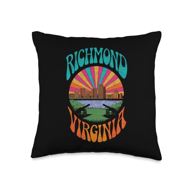 ・This design captures the essence of Richmond, Virginia, with a stylish sunburst skyline. Perfect for anyone who loves t...