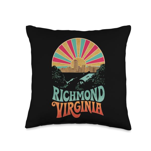 ・Experience the vibrant atmosphere of Richmond, Virginia, captured in this distinctive design. A great conversation star...