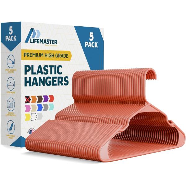 ・HEAVY DUTY SET: The reinforced structure provides optimum support, ensuring the hangers hold your clothes or coats with...