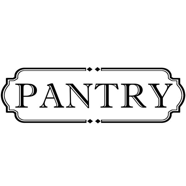 ・Elegant ＆ Versatile Design: Enhance your kitchen or pantry with our Pantry Decal Vinyl. Featuring a sleek and modern de...