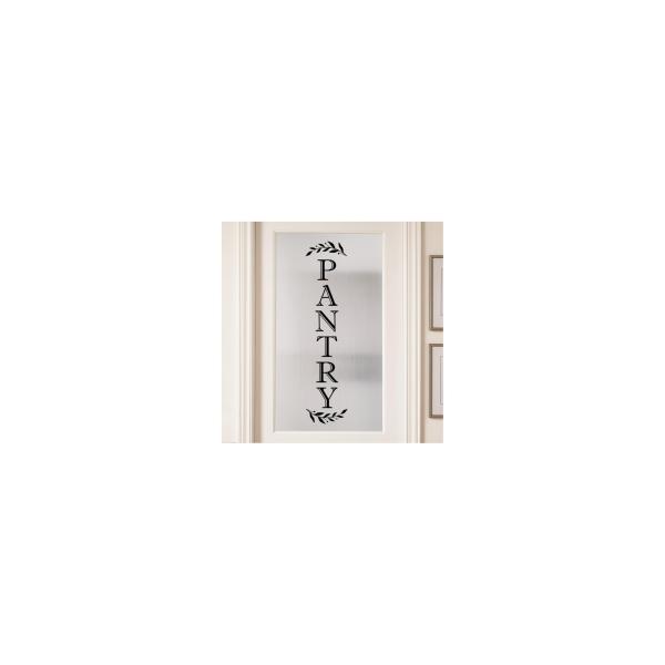 ・Sleek ＆ Stylish Design: Enhance your kitchen with our Pantry Decal. Perfect for pantry doors, cabinet doors, or walls, ...