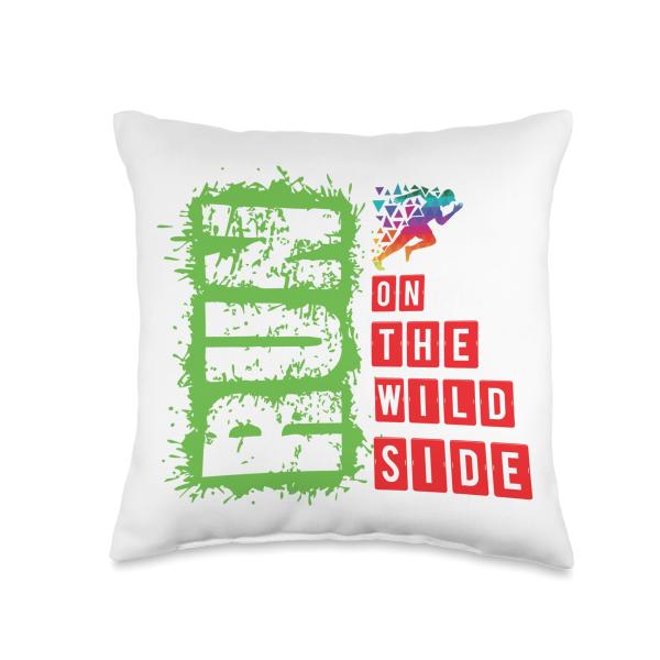 ・In this design, creativity and dynamic energy come together in the popping drawn words "Wild Side" in an artistic style...