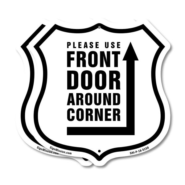 ・DURABLE ALL-WEATHER DESIGN: Our (2 Pack) 6 inch X 6 inch commercial-grade signs are made with UV-protected plastic, ens...