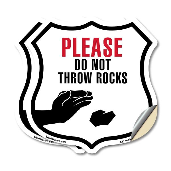 ・DURABLE ALL-WEATHER DESIGN: Our (2 Pack) 4 inch X 4 inch commercial-grade signs are made with UV-protected vinyl label,...