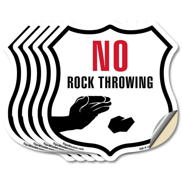 ・DURABLE ALL-WEATHER DESIGN: Our (5 Pack) 4 inch X 4 inch commercial-grade signs are made with UV-protected vinyl label,...