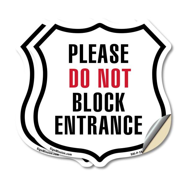 ・DURABLE ALL-WEATHER DESIGN: Our (2 Pack) 6 inch X 6 inch commercial-grade signs are made with UV-protected vinyl label,...