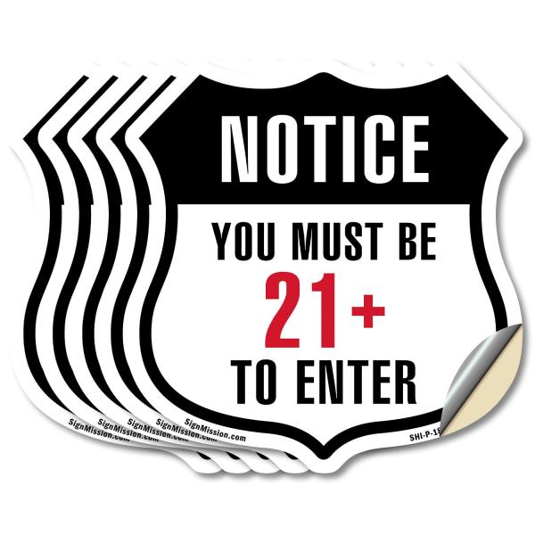 ・DURABLE ALL-WEATHER DESIGN: Our (5 Pack) 4 inch X 4 inch commercial-grade signs are made with UV-protected vinyl label,...