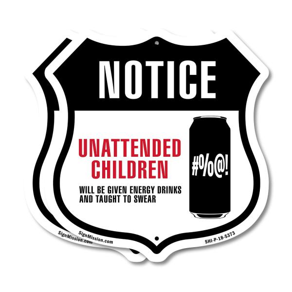 ・DURABLE ALL-WEATHER DESIGN: Our (2 Pack) 6 inch X 6 inch commercial-grade signs are made with UV-protected plastic, ens...