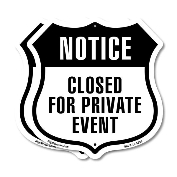 ・DURABLE ALL-WEATHER DESIGN: Our (2 Pack) 12 inch X 12 inch commercial-grade signs are made with UV-protected plastic, e...