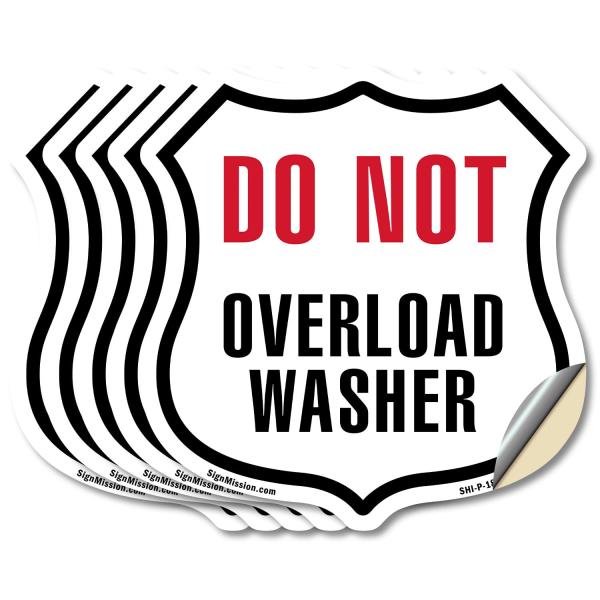 ・DURABLE ALL-WEATHER DESIGN: Our (5 Pack) 6 inch X 6 inch commercial-grade signs are made with UV-protected vinyl label,...
