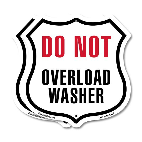 ・DURABLE ALL-WEATHER DESIGN: Our (2 Pack) 12 inch X 12 inch commercial-grade signs are made with UV-protected plastic, e...