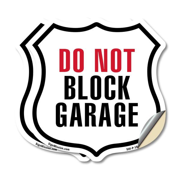 ・DURABLE ALL-WEATHER DESIGN: Our (2 Pack) 6 inch X 6 inch commercial-grade signs are made with UV-protected vinyl label,...