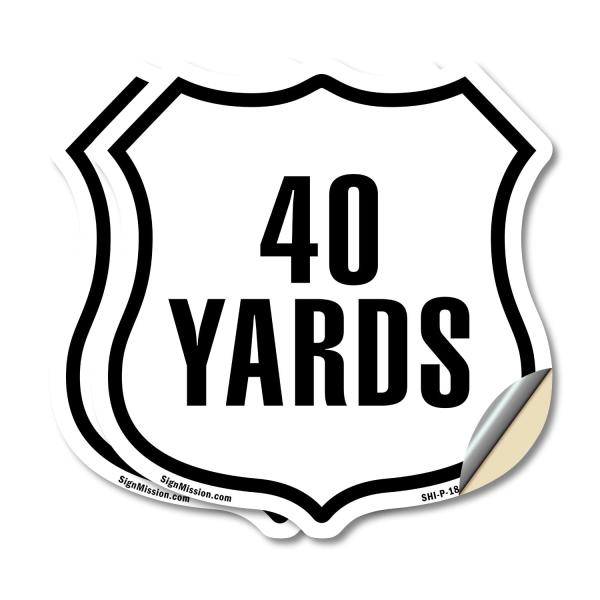 ・DURABLE ALL-WEATHER DESIGN: Our (2 Pack) 6 inch X 6 inch commercial-grade signs are made with UV-protected vinyl label,...
