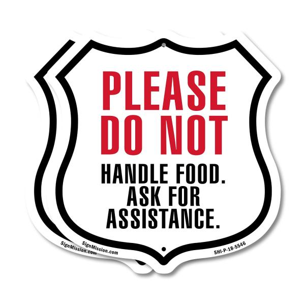 ・DURABLE ALL-WEATHER DESIGN: Our (2 Pack) 6 inch X 6 inch commercial-grade signs are made with UV-protected plastic, ens...