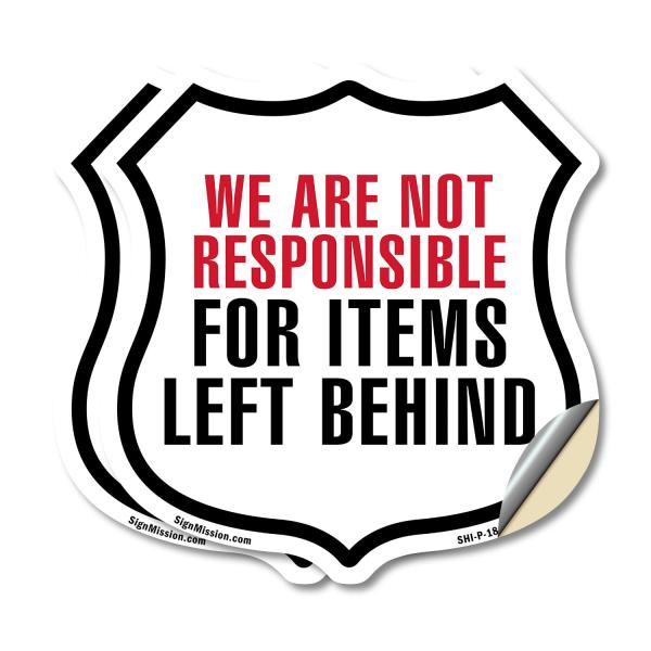 ・DURABLE ALL-WEATHER DESIGN: Our (2 Pack) 4 inch X 4 inch commercial-grade signs are made with UV-protected vinyl label,...