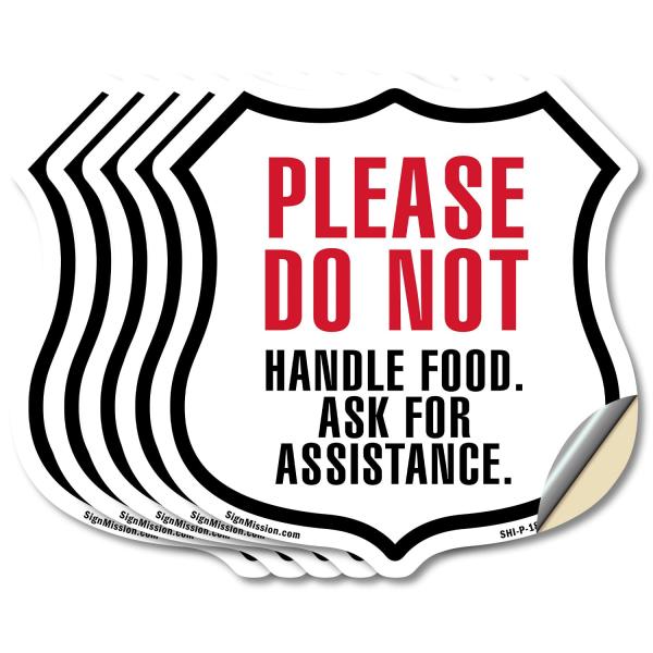 ・DURABLE ALL-WEATHER DESIGN: Our (5 Pack) 6 inch X 6 inch commercial-grade signs are made with UV-protected vinyl label,...
