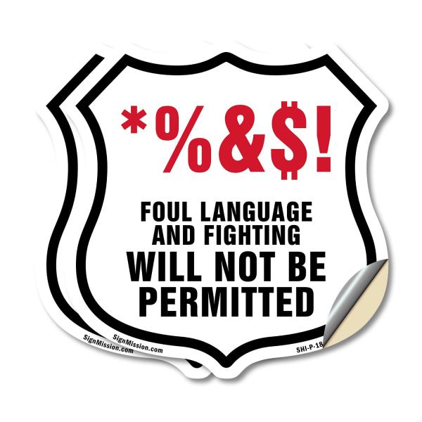 ・DURABLE ALL-WEATHER DESIGN: Our (2 Pack) 4 inch X 4 inch commercial-grade signs are made with UV-protected vinyl label,...