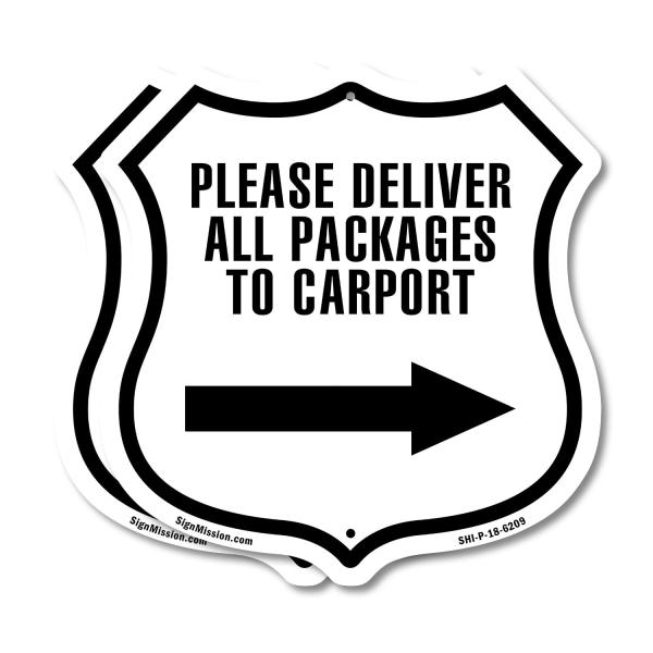 ・DURABLE ALL-WEATHER DESIGN: Our (2 Pack) 6 inch X 6 inch commercial-grade signs are made with UV-protected plastic, ens...