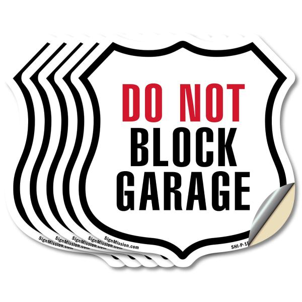 ・DURABLE ALL-WEATHER DESIGN: Our (5 Pack) 6 inch X 6 inch commercial-grade signs are made with UV-protected vinyl label,...