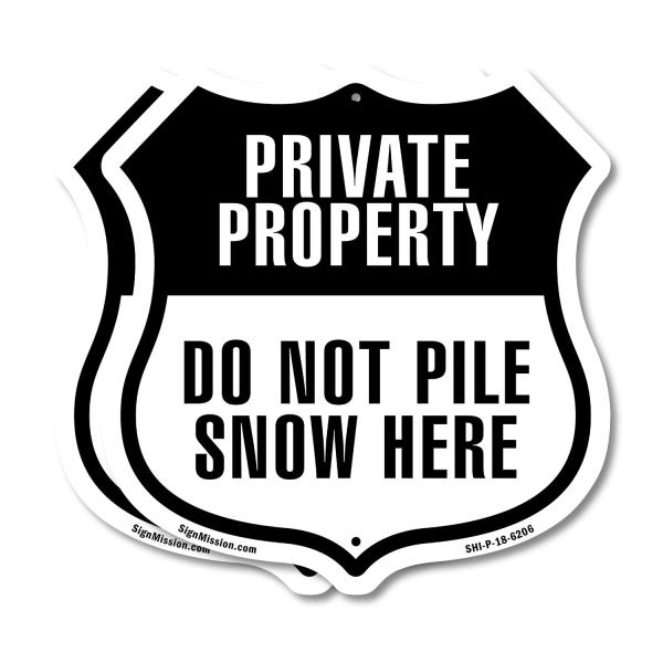 ・DURABLE ALL-WEATHER DESIGN: Our (2 Pack) 12 inch X 12 inch commercial-grade signs are made with UV-protected plastic, e...