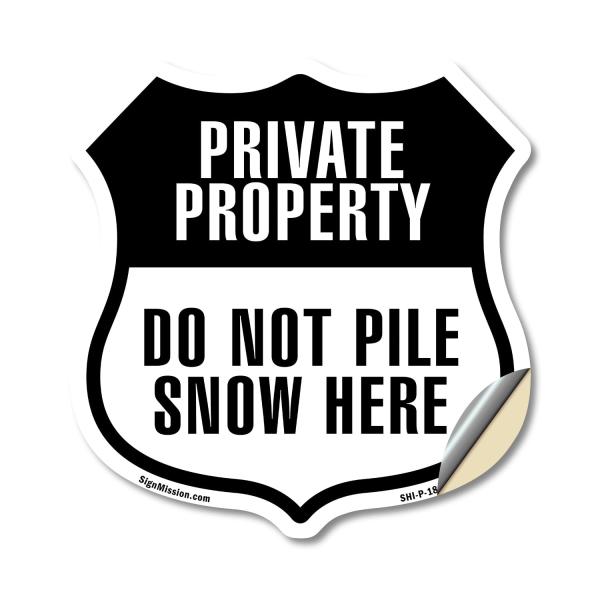 ・DURABLE ALL-WEATHER DESIGN: Our 12 inch X 12 inch commercial-grade signs are made with UV-protected vinyl label, ensuri...
