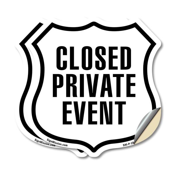 ・DURABLE ALL-WEATHER DESIGN: Our (2 Pack) 6 inch X 6 inch commercial-grade signs are made with UV-protected vinyl label,...