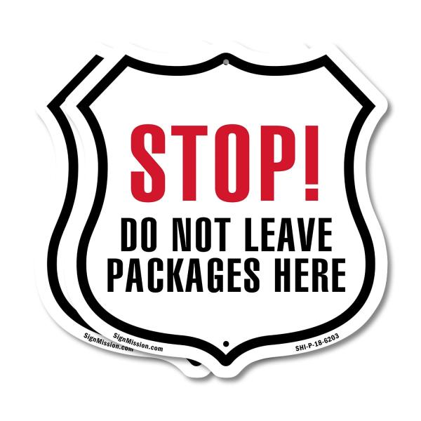 ・DURABLE ALL-WEATHER DESIGN: Our (2 Pack) 6 inch X 6 inch commercial-grade signs are made with UV-protected plastic, ens...
