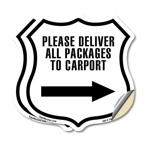 ・DURABLE ALL-WEATHER DESIGN: Our (2 Pack) 4 inch X 4 inch commercial-grade signs are made with UV-protected vinyl label,...