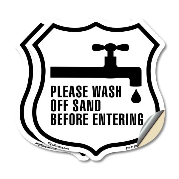 ・DURABLE ALL-WEATHER DESIGN: Our (2 Pack) 12 inch X 12 inch commercial-grade signs are made with UV-protected vinyl labe...