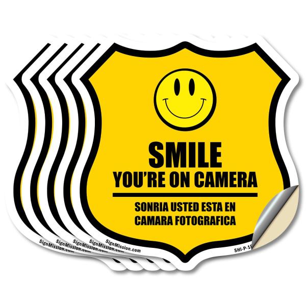 ・DURABLE ALL-WEATHER DESIGN: Our (5 Pack) 6 inch X 6 inch commercial-grade signs are made with UV-protected vinyl label,...