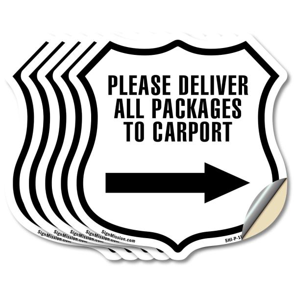 ・DURABLE ALL-WEATHER DESIGN: Our (5 Pack) 4 inch X 4 inch commercial-grade signs are made with UV-protected vinyl label,...