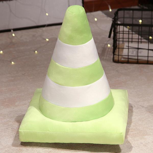 ・[Soft Material] This creative roadblock plush pillow is made of top-notch elastic short plush, which is skin-friendly a...