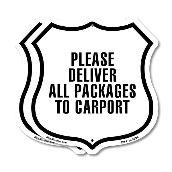 ・DURABLE ALL-WEATHER DESIGN: Our (2 Pack) 6 inch X 6 inch commercial-grade signs are made with UV-protected plastic, ens...