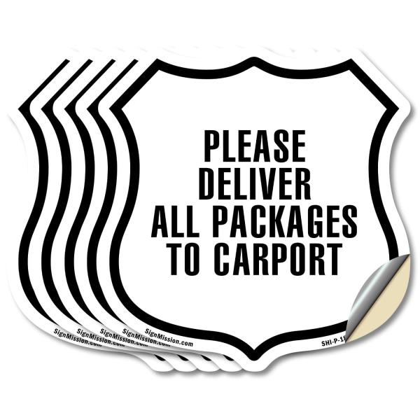 ・DURABLE ALL-WEATHER DESIGN: Our (5 Pack) 4 inch X 4 inch commercial-grade signs are made with UV-protected vinyl label,...
