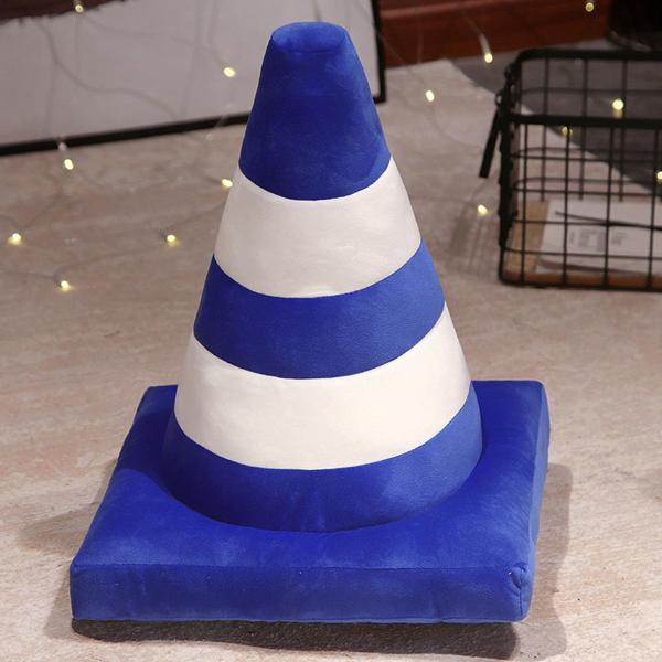 ・[Soft Material] This creative roadblock plush pillow is made of top-notch elastic short plush, which is skin-friendly a...