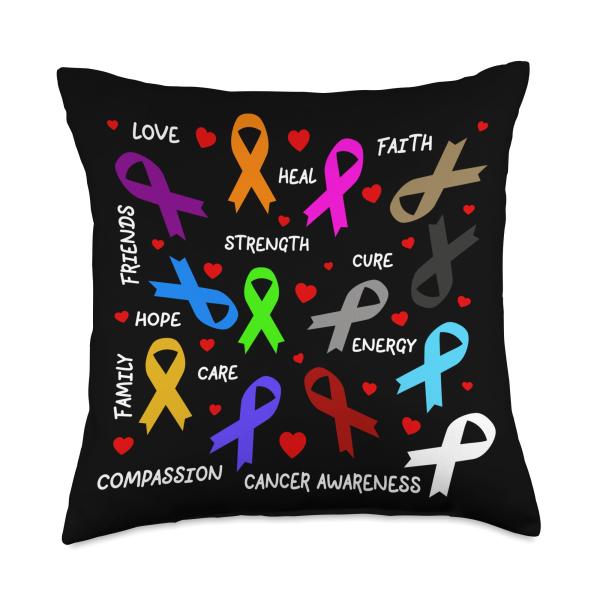 ・Celebrate the power of unity and support with a design that brings together meaningful words and colorful ribbons. Each...