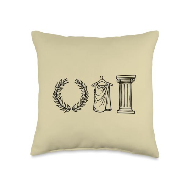 ・This clever Toga Party rebus puzzle features a laurel wreath, a toga, and a Roman column, spelling out the classic part...