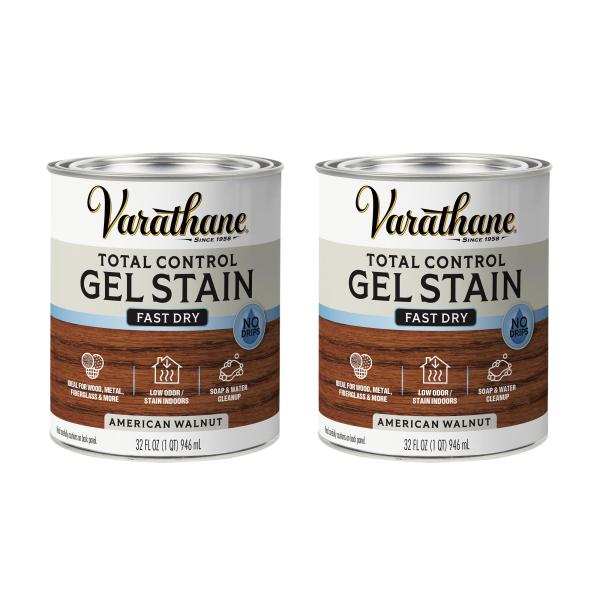 ・THICK, NO-DRIP FORMULA: Less mess than traditional wood stains and applies smoothly on horizontal and vertical surfaces...