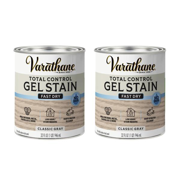 ・THICK, NO-DRIP FORMULA: Less mess than traditional wood stains and applies smoothly on horizontal and vertical surfaces...