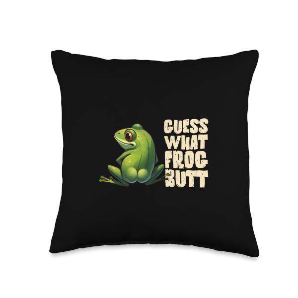 ・Guess What Frog Butt, Get this funny and hilarious frog outfit featuring a naughty frog joke design, perfect gifts for ...
