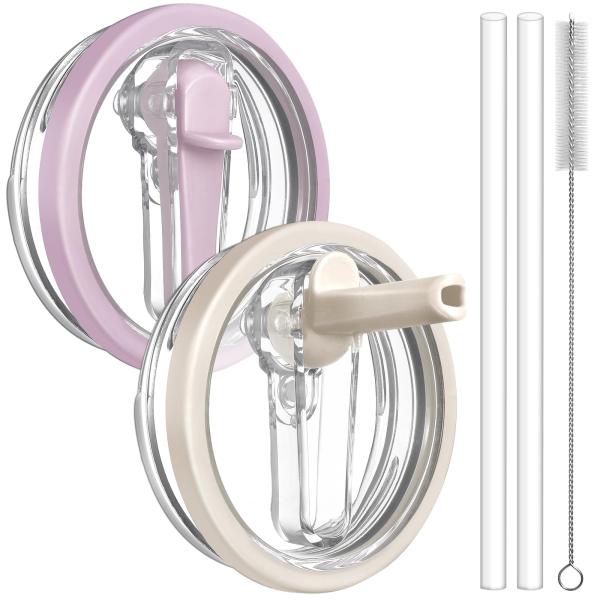 ・Specially Designed for 40oz Stanley Cup Accessories: ANTAND spill proof lid fit for 40oz Stanley H2.0 Quencher, for 40o...